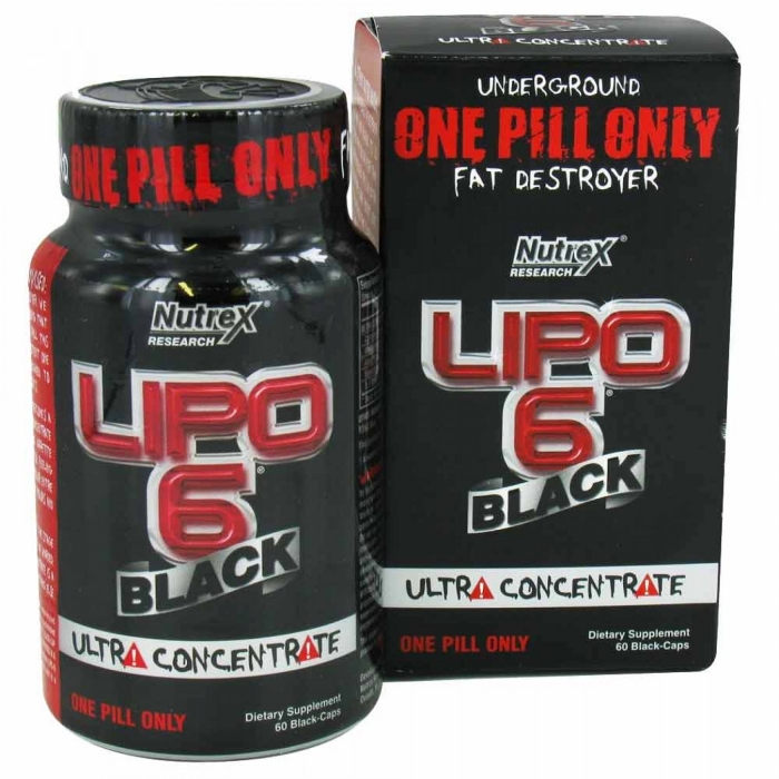 LIPO 6 Black Ultra Concentrate V2 - 60 caps | Lipotropice | 4FIT