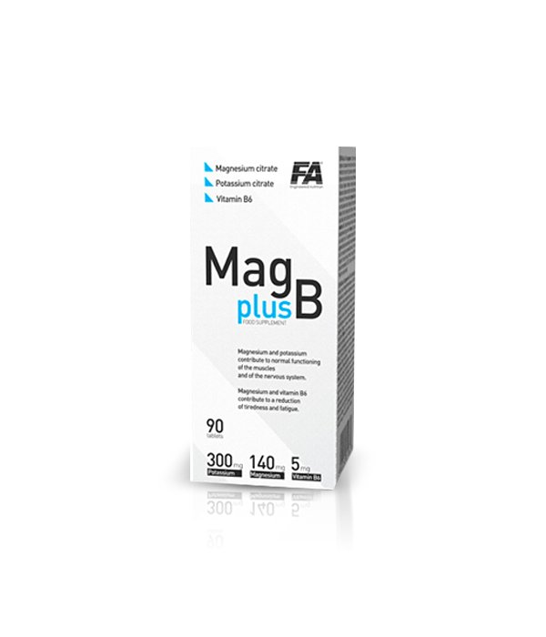 Mag plus B 90 tabs | Vitamine si minerale | 4FIT