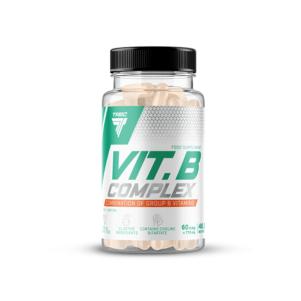 Vit. B Complex 60 caps | Vitamine si minerale | 4FIT